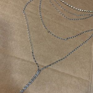 Jewelry | Layered Drop Chain Necklace | Poshmark